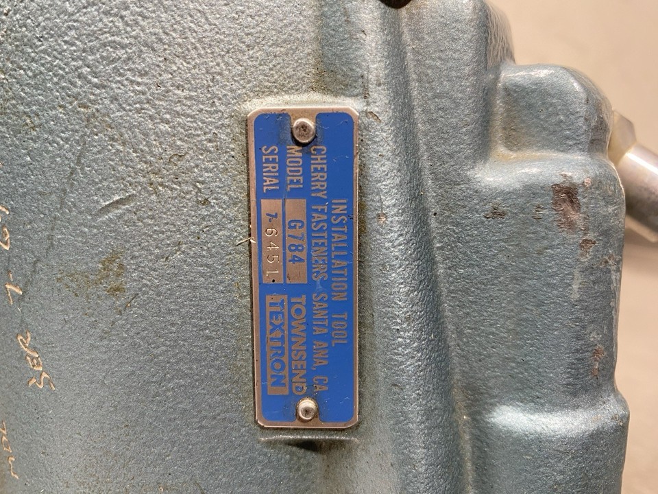 CHERRY G784 Double Action Pneumatic Hydraulic Power Riveter AIRCRAFT ...