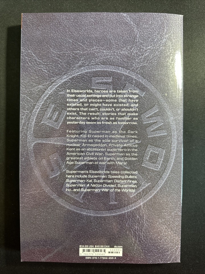 ELSEWORLDS: SUPERMAN Volume 1 TPB Paperback New edition DC Comics | eBay