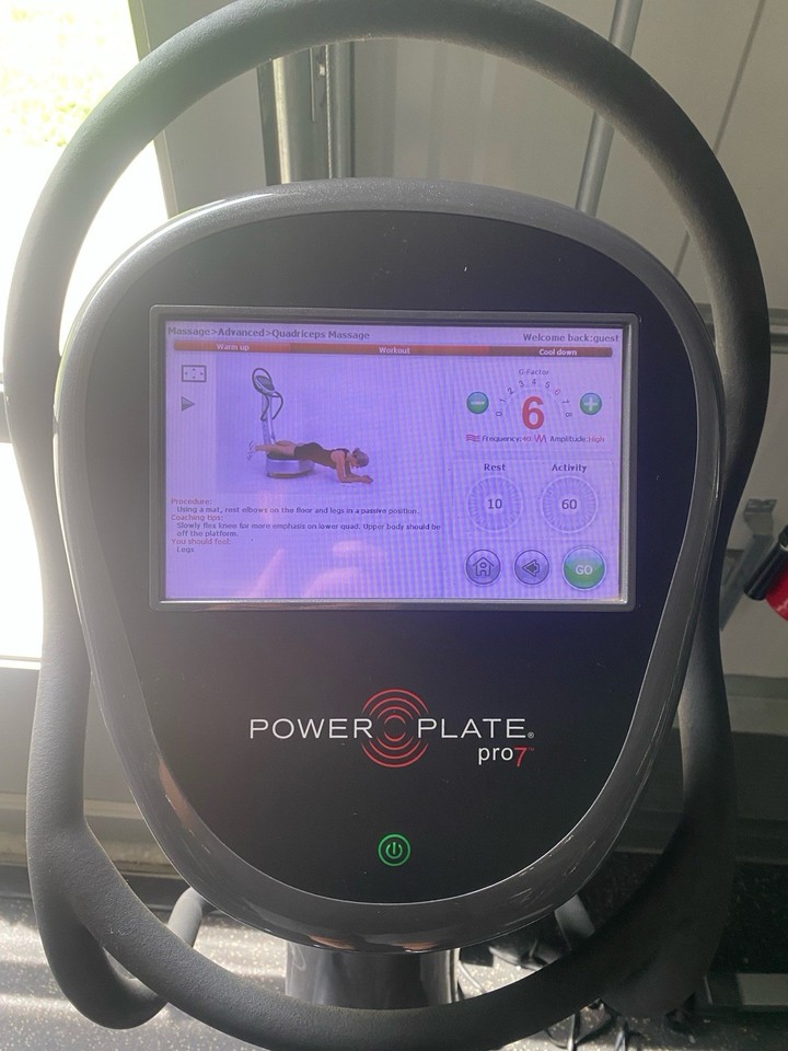 Power Plate Pro 7 Full Body Vibration Platform, New Inverter Installed ...