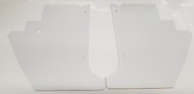 fits 63 64 65 66 A-Body Dart Barracuda Valiant White Kick Panels NEW | eBay