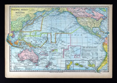 Pre-1900 - Map Authentic 1899