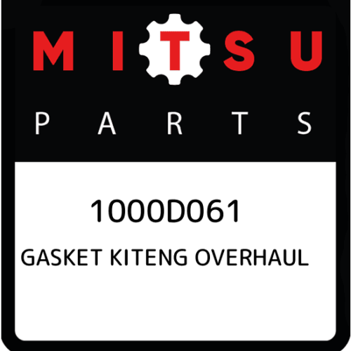 1000D061 Mitsubishi Gasket Kiteng Overhaul 1000D061 Genuine OEM Part ...