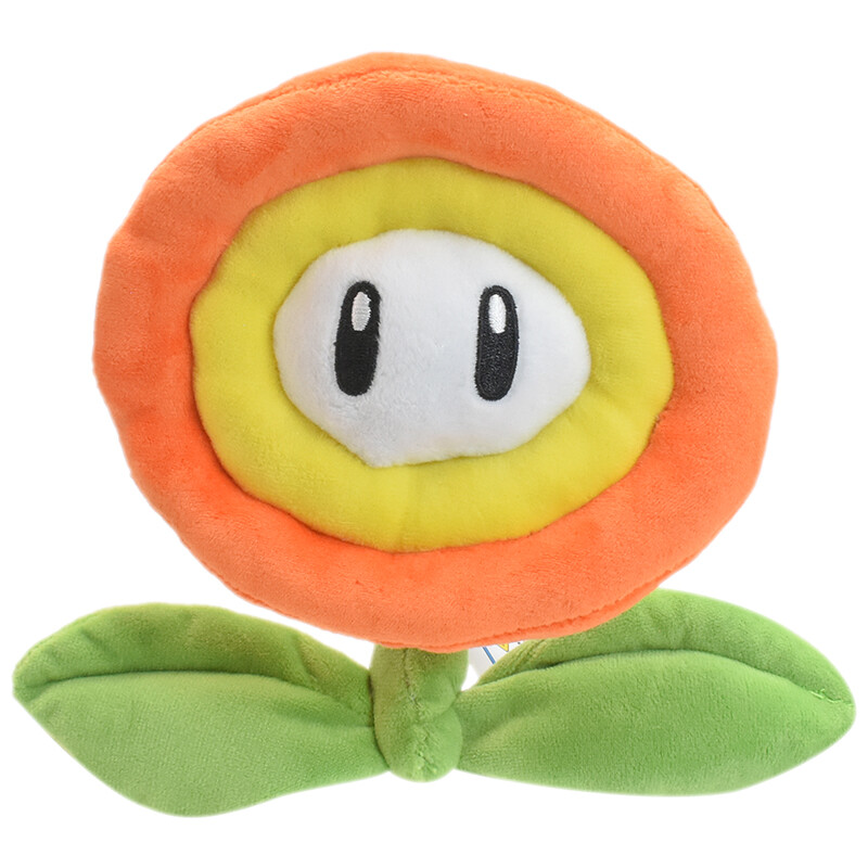 Super Mario Bros. Ice Fire Flower Plush Toys Animal Soft Stuffed Doll ...