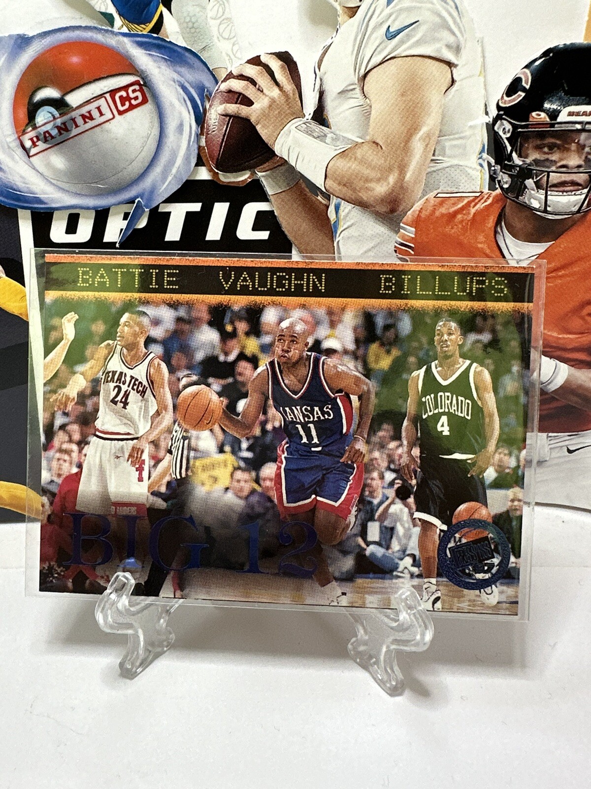 1996 1997 Press Pass 43 Big 12 rookie Chauncey Billups Vaughn Battie ...