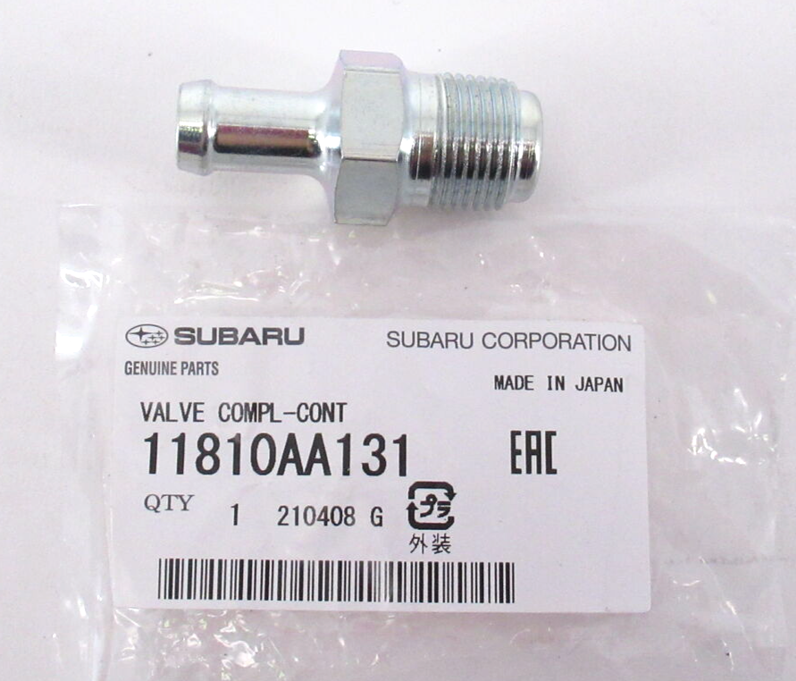Genuine OEM Subaru 11810AA131 PCV Valve Assy | Direct Replacement | 1 ...