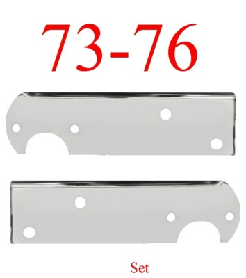 73 76 Chevy Chrome Stepside Tail Light Bracket Set, GMC Truck | eBay