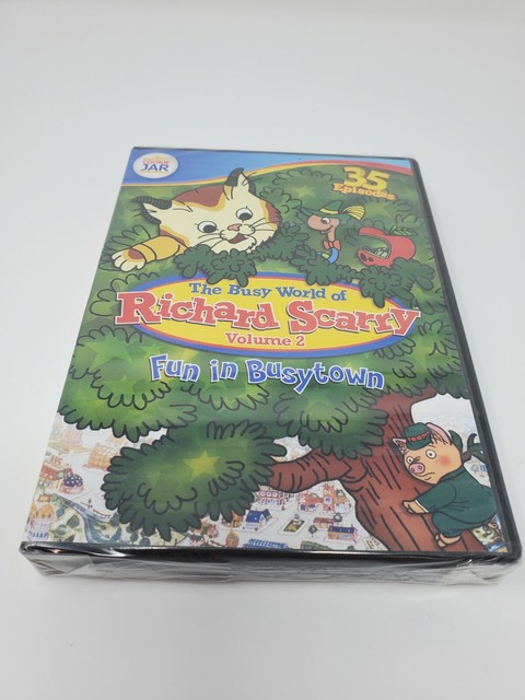 The Busy World of Richard Scarry: Fun in Busytown (DVD, 2011, 4-Disc ...