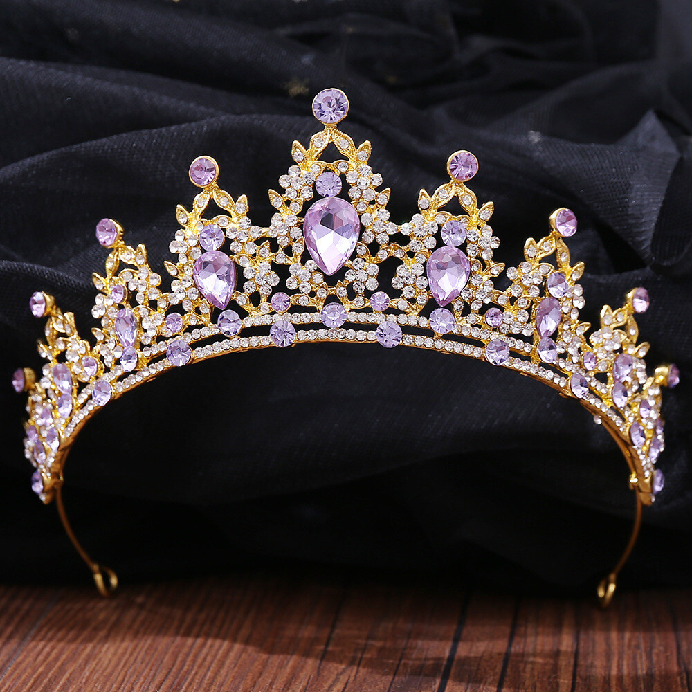 Purple Quinceanera Crowns And Tiaras