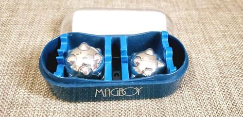 MagBoy Magnetic Therapy Massage Balls Nihon Kenko Stainless Steel Japan ...