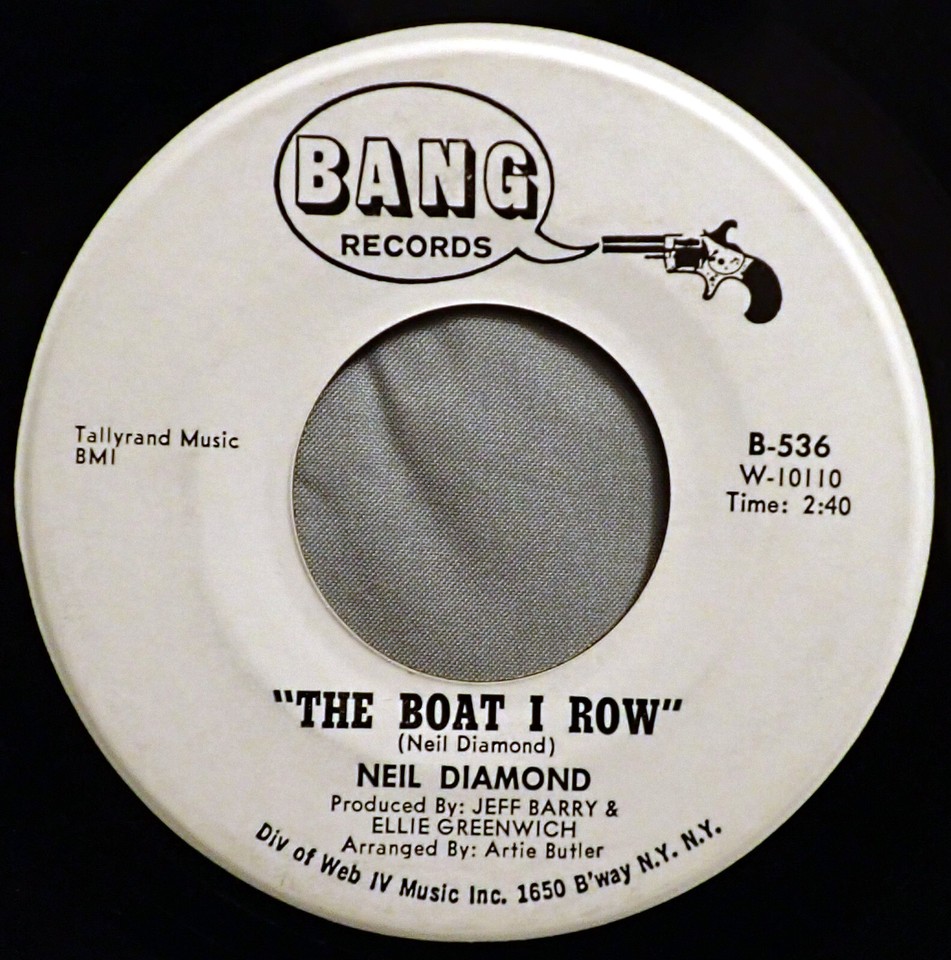 HEAR IT 60's Promo 45 rpm record Neil Diamond "I Got the Feelin" from ...