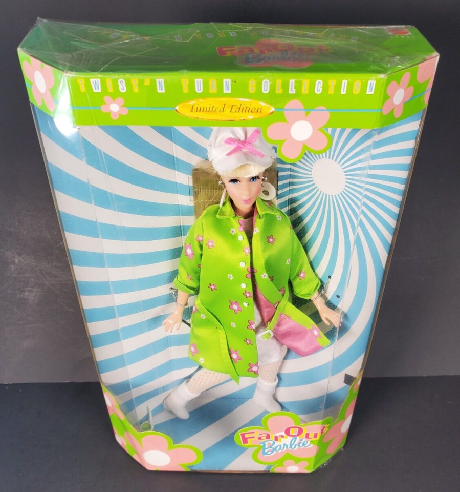 NEW 1998 Twist 'N Turn Collection Far Out Barbie Doll Mattel #21911 ...