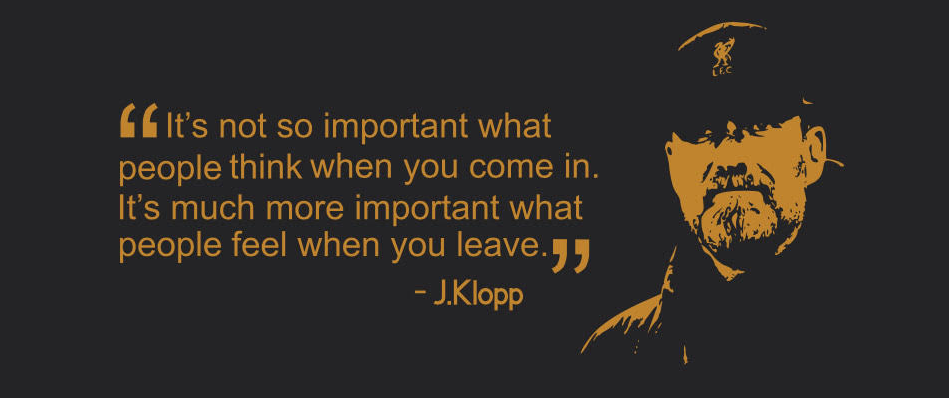 Liverpool FC Wall Decal/Sticker - The Boss - Jurgen Klopp Quotes ...