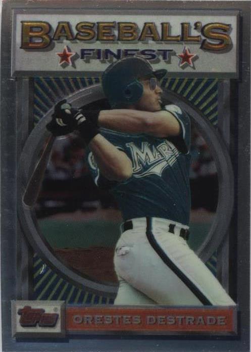 1993 Topps Finest - Baseball's Finest Orestes Destrade #144 for sale ...