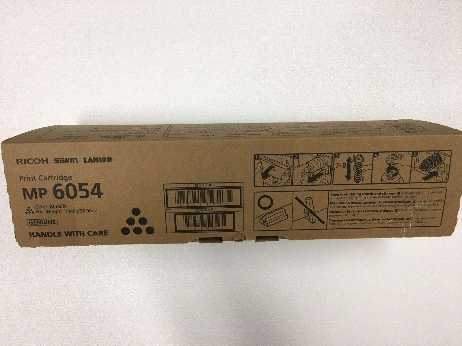 Ricoh Savin Lanier MP 6054 Black Toner 842126 OEM MP 4054 6055 - NEW | eBay