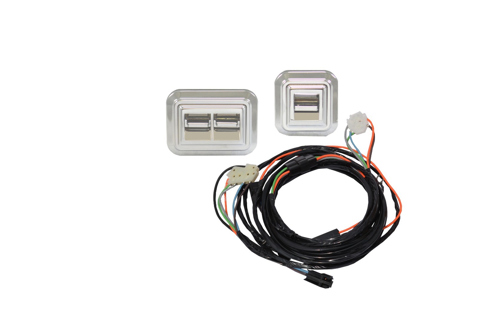 1964-66 Chevy/GMC Truck Power Window Kit, Front W/ Nostalgic Door ...