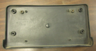 2010-16 BMW F10 528I 535I 550I Front License Plate Holder BLACK 8048167 ...