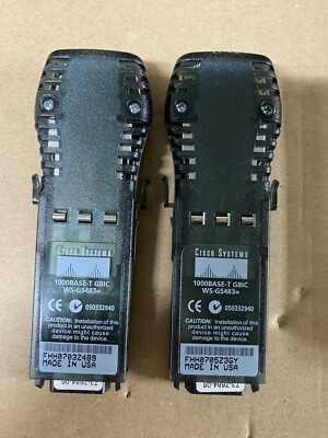 Cisco WS-G5483 1000Base-T GBIC | eBay