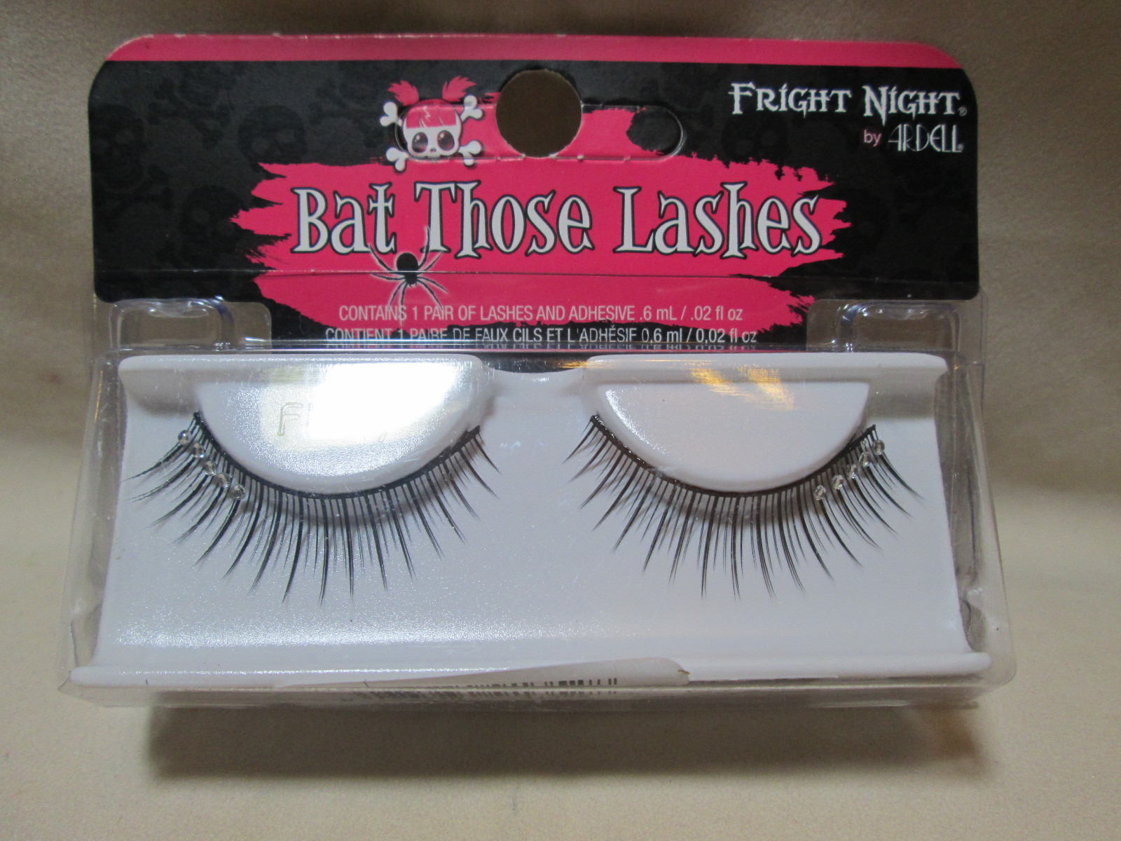 Fright Night Ardell Bat Those Lashes Reusable False FLIRTY Lashes BLING ...