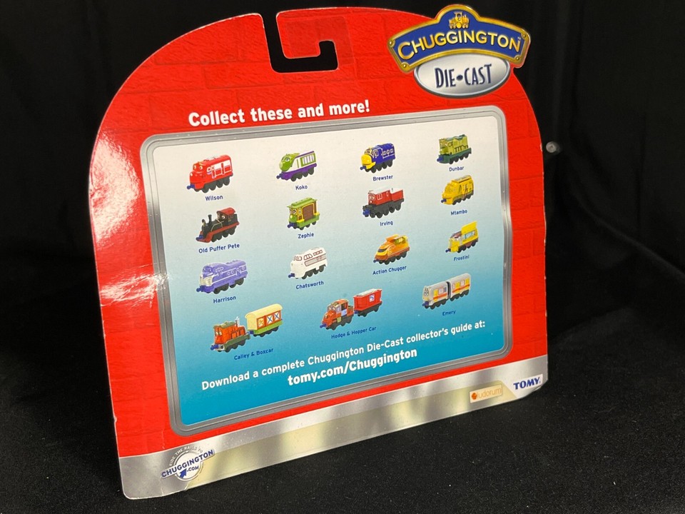 Brand New TOMY Chuggington Die-Cast Emery Cars Sealed Silver, Orange ...