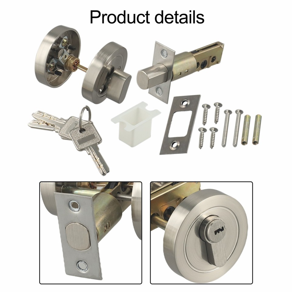 Simple Installation Key Operated Door Lock Convenient Security Solution ...