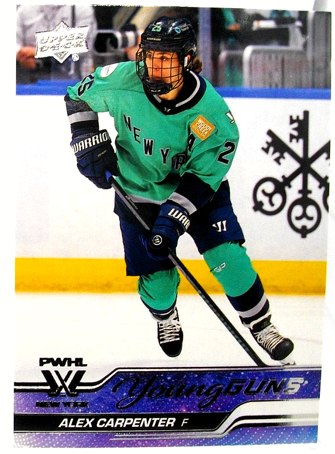 2024 UD PWHL FIRST EDITION HOCKEY YOUNG GUNS RC CARD (51-70) YOU PICK ...