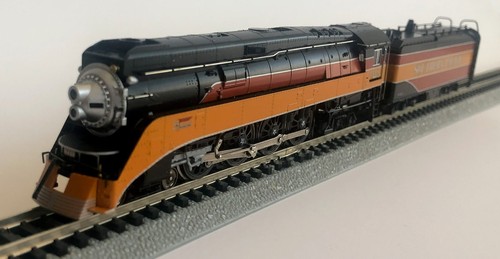 Kato N Scale Southern Pacific Daylight GS-4 #4449 Steam Locomotive, MPN ...