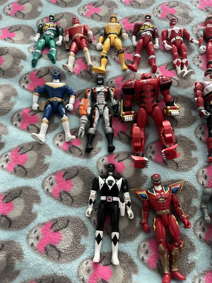 Bandai Power Rangers Bulk Action Figures Lot Of Toys | eBay