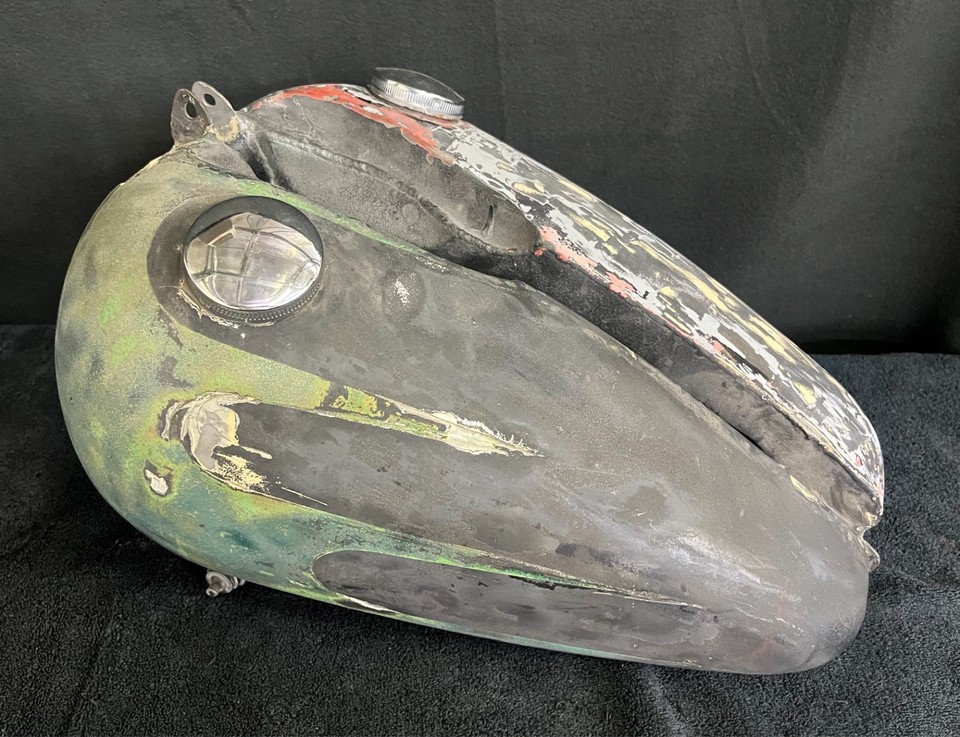 Harley 45 Flathead WL WLA Servi-Car Gas Tanks 45 WLA SERVI-CAR FLATHEAD ...