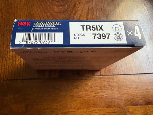 NGK 7397 TR5IX Iridium IX Spark Plug, Pack of 4 NEW | eBay