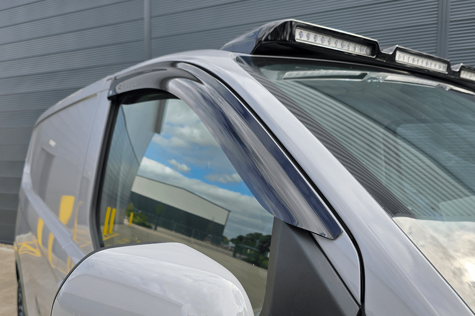 To Fit Ford Transit Custom 2024+ Wind Deflectors (Pair)-EGR Stick On ...