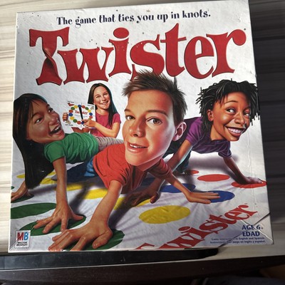 Milton Bradley Twister Game Party Interactive Sport 2002 Hasbro New ...