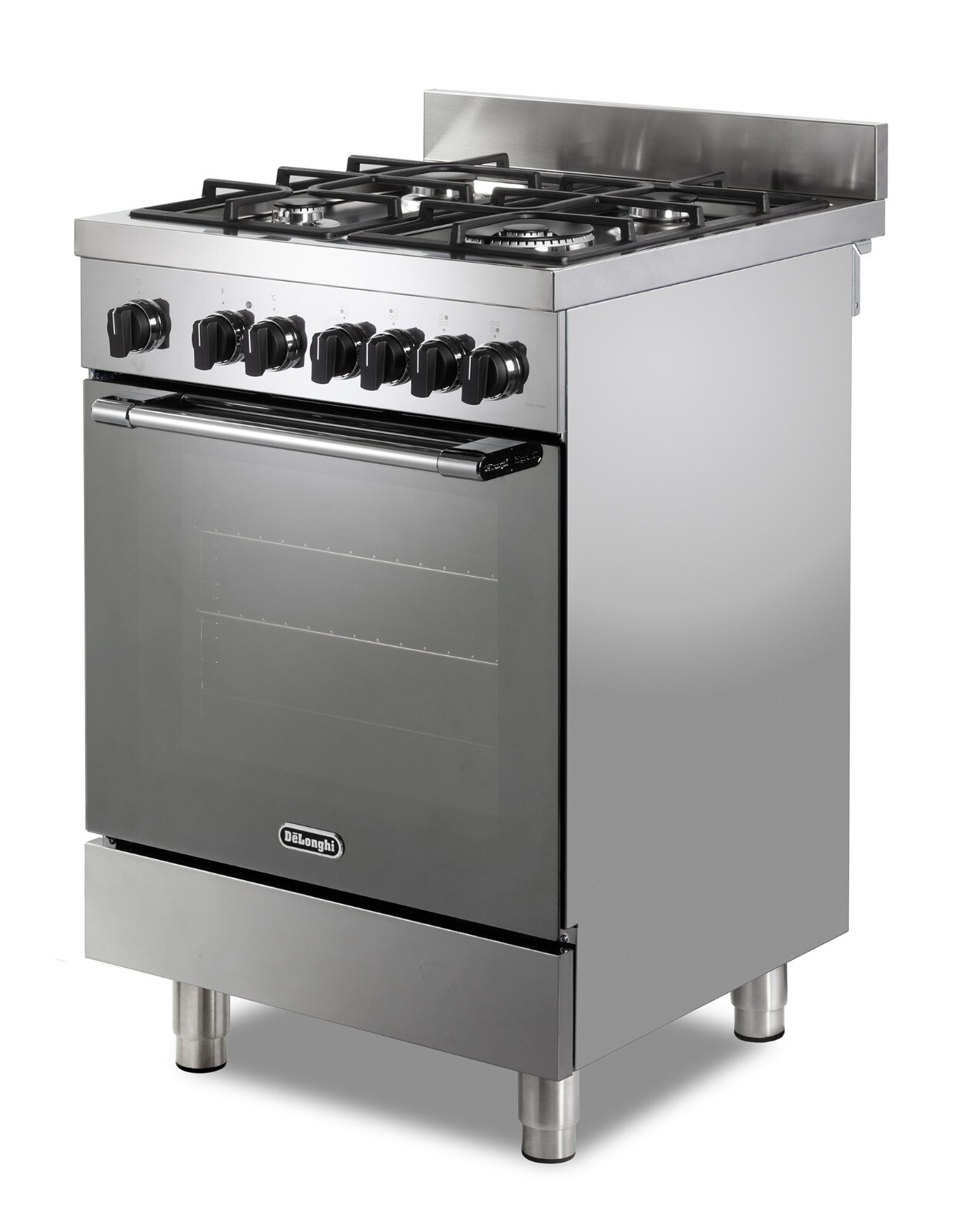 DeLonghi DSC 626 MLX-1 60cm Modern Single Cavity Dual Fuel Range-Style ...
