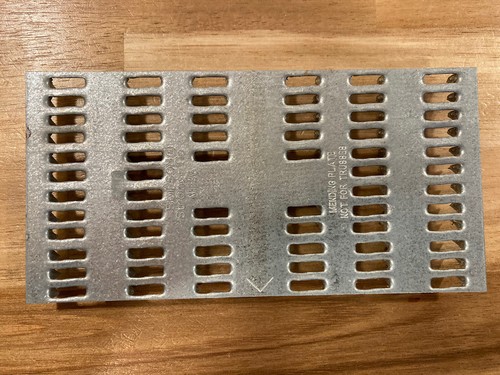 Simpson Strong Tie 00075 MP36 20-Gauge 3" x 6" Mending Plate lot of 50 ...