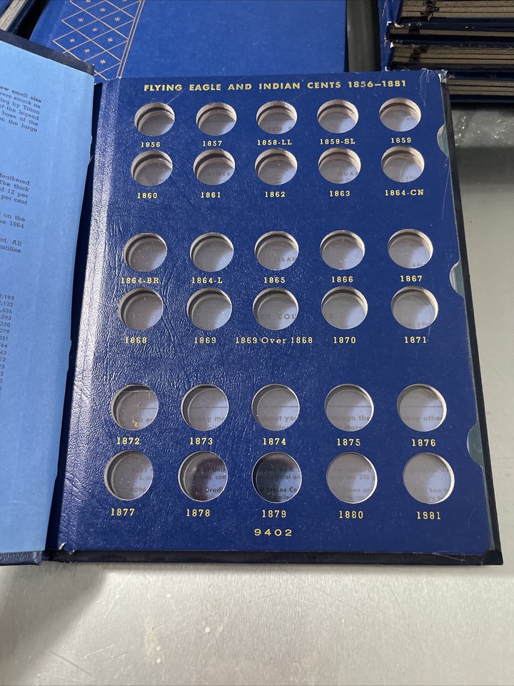 whitman coin albums #9402 Indian Cents 1856-1909 Very Nice Condition | eBay