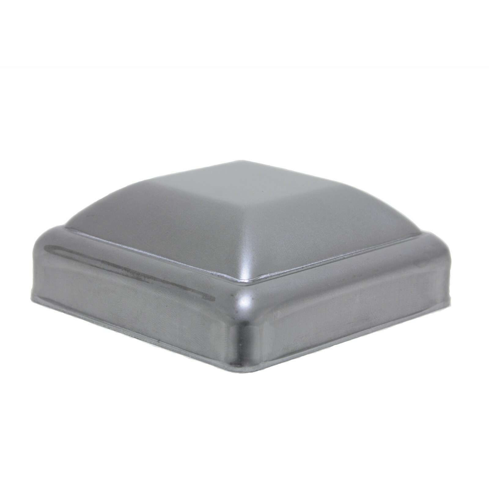 Post Cap Pressed Dome Steel Metal Square for Gate Fences Multiple Sizes ...