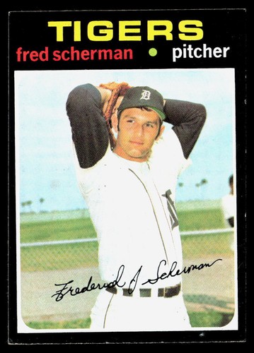 Fred Scherman 1971 Topps #316 EX Rookie RC | eBay