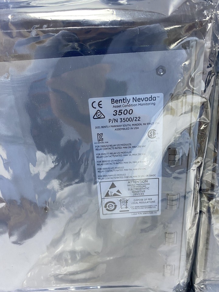 Bently Nevada 3500/22M Transient Data Interface Module 288055-01 ,PWA ...