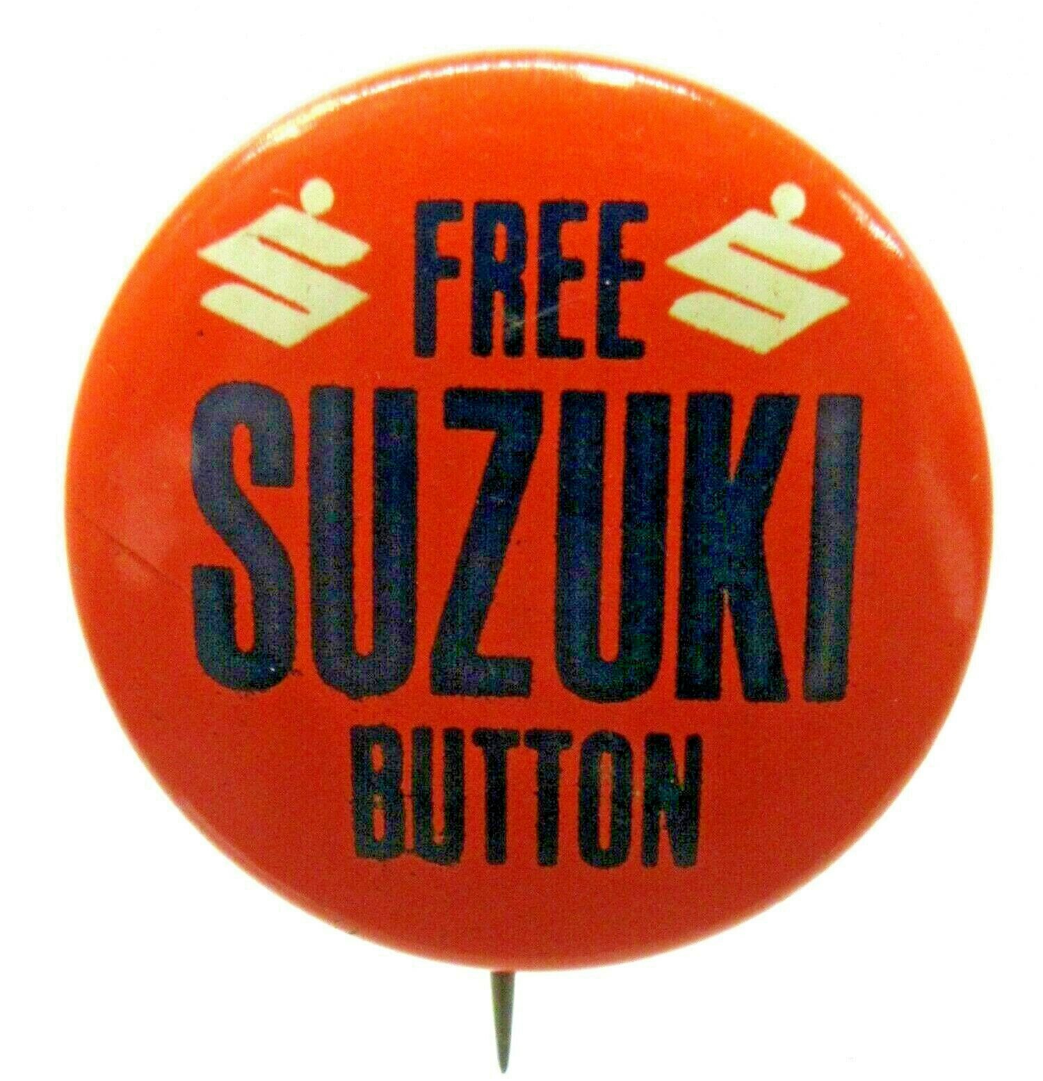 FREE SUZUKI BUTTON motorcycle 1 1/8" pinback button a3 | eBay