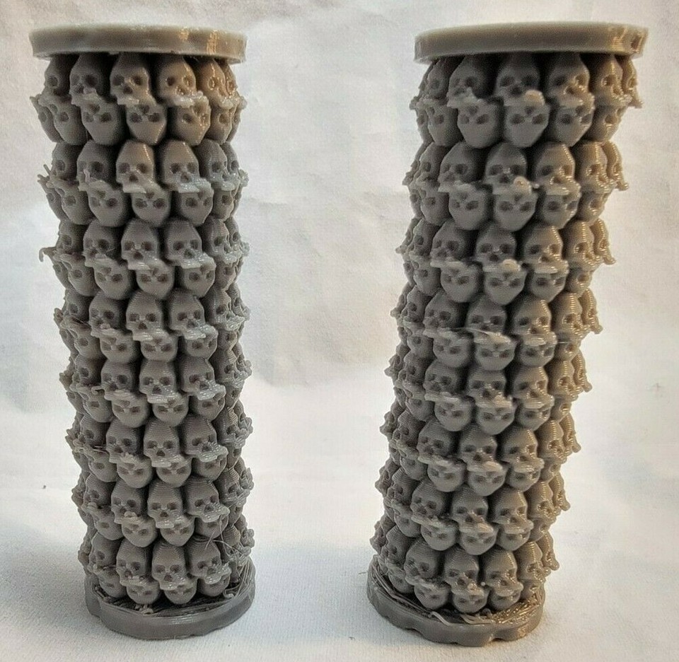 Skull Pillars Bones Dungeons & Dragons Warhammer 40K Tabletop Terrain ...