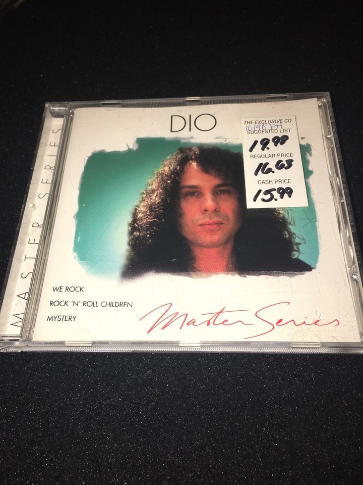 DIO Lot • The Very Beast Of & Master Series& Anthology & Lock Up The ...