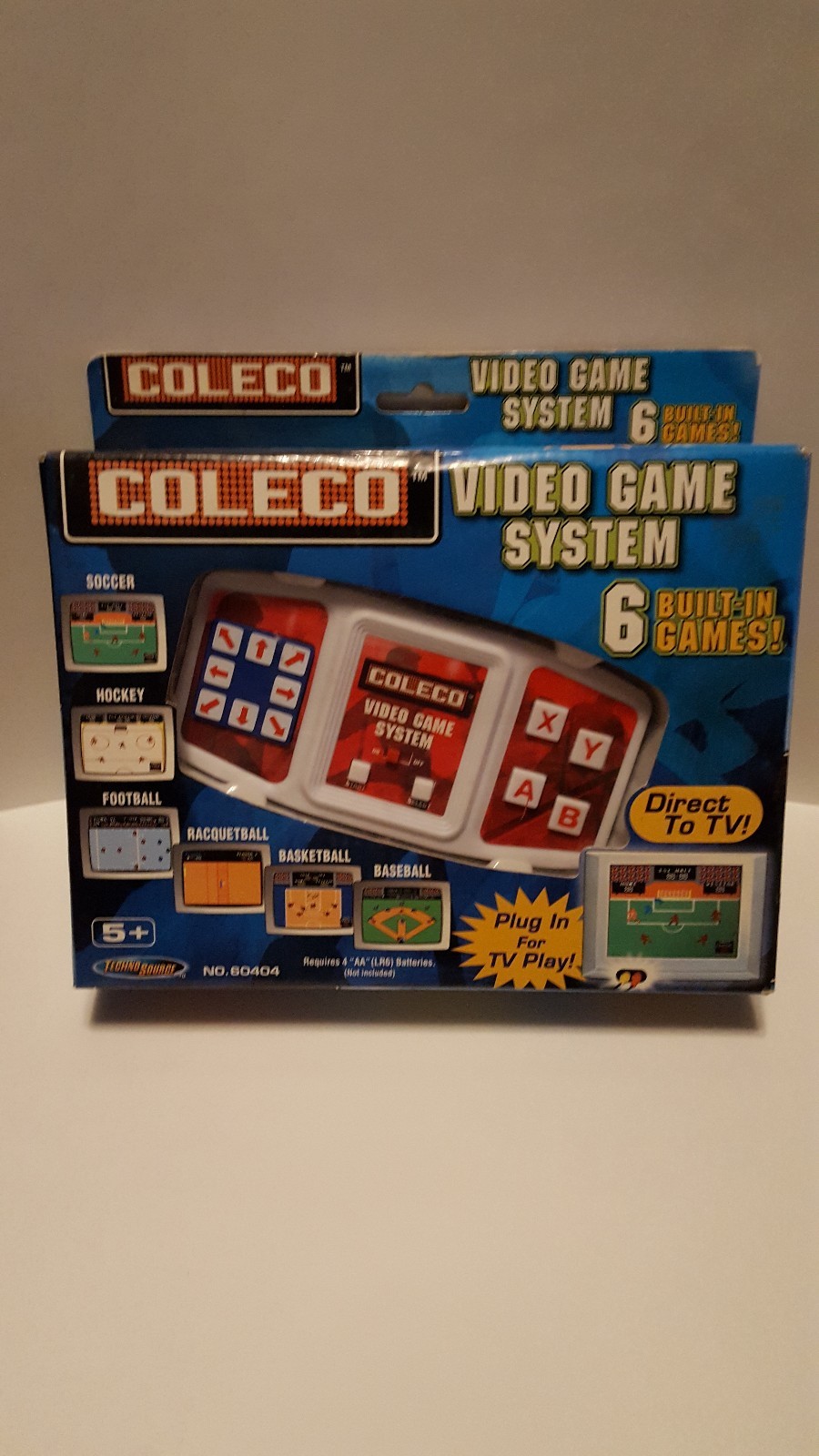 New 2005 Coleco Video Game System 6 games | eBay