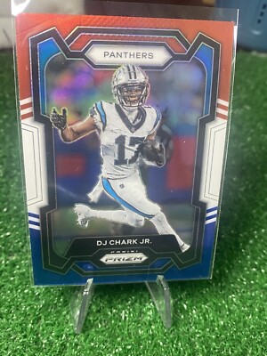 2023 Panini Prizm DJ Chark Jr. #41 Red White & Blue - Panthers | eBay
