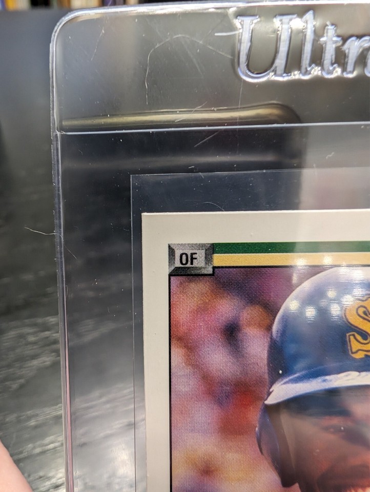 1990 Upper Deck Error Card Ken Griffey Jr. #156 RARE SPELLING ERROR ...