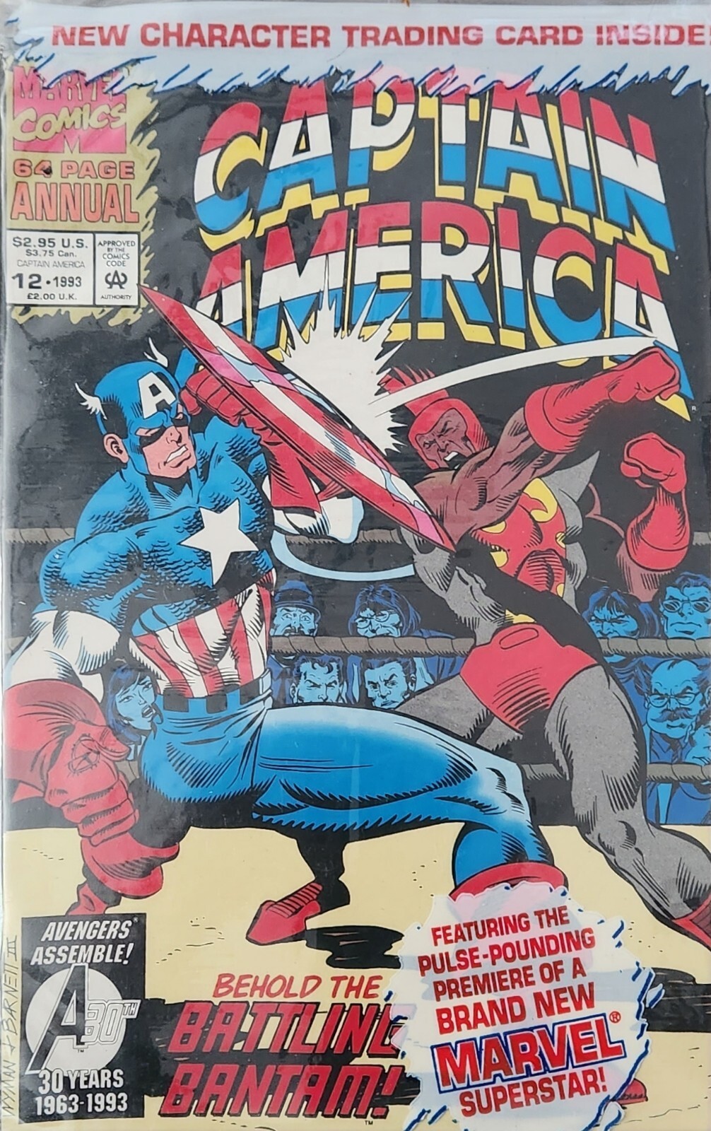 Captain America Annual #12 - Battling Bantam Marvel 1993 VF | eBay