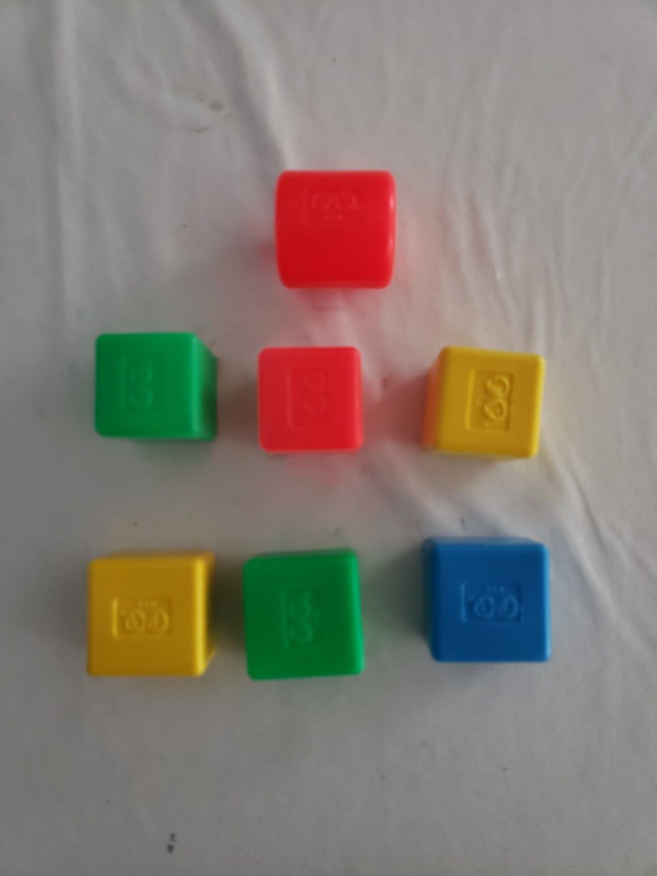 VTG Fisher Price Blocks Toy educational Math for FOR 1977 SHAPE SORTER ...