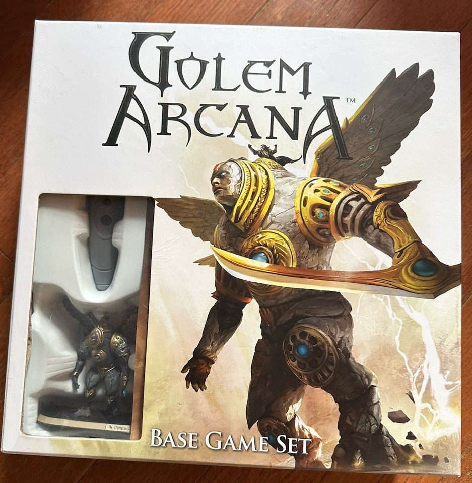Golem Arcana Base Game Set + 4 Expansion Sets Miniatures Figures Bundle ...