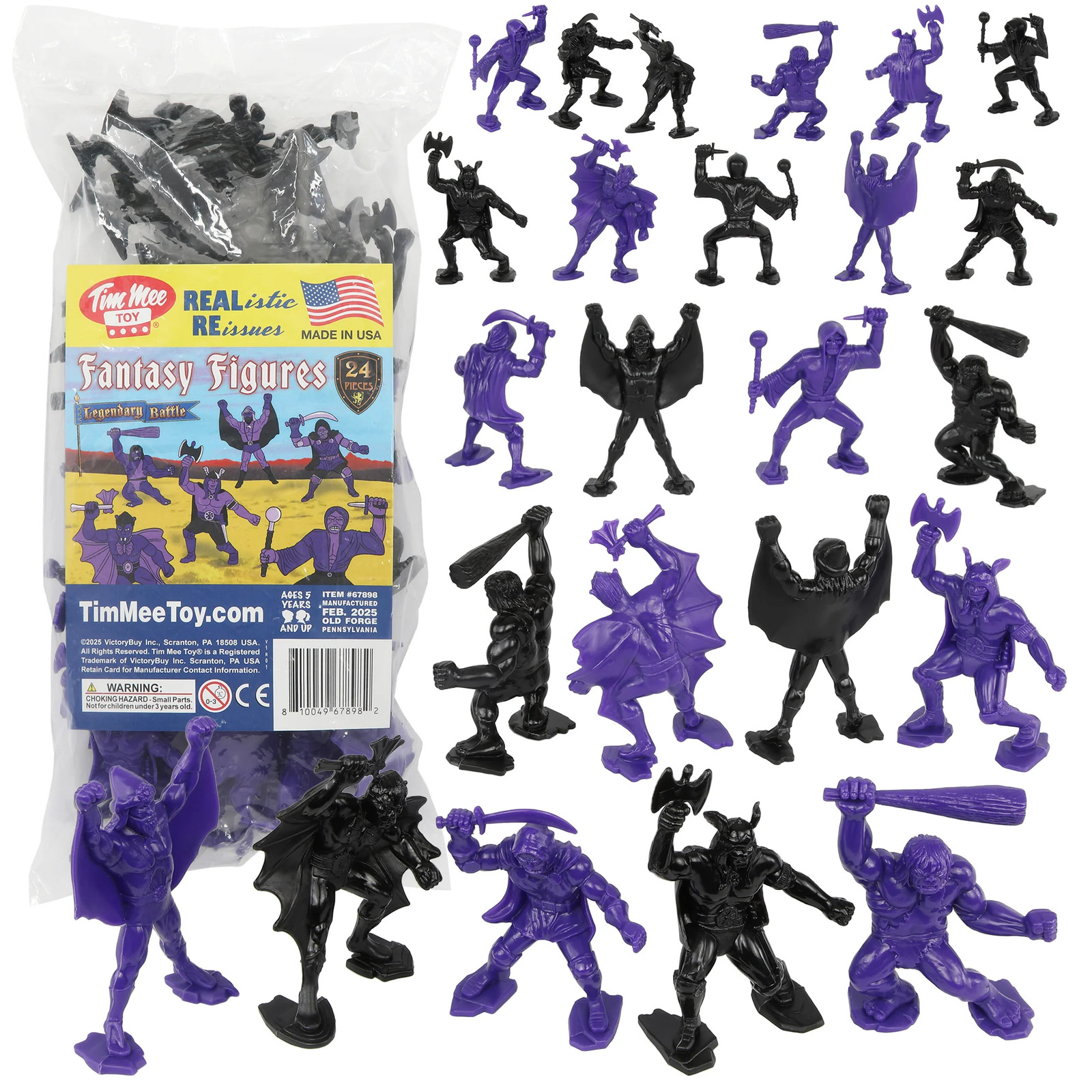 TimMee Processed Plastic LEGENDARY BATTLE Tim Mee FANTASY Purple Black ...