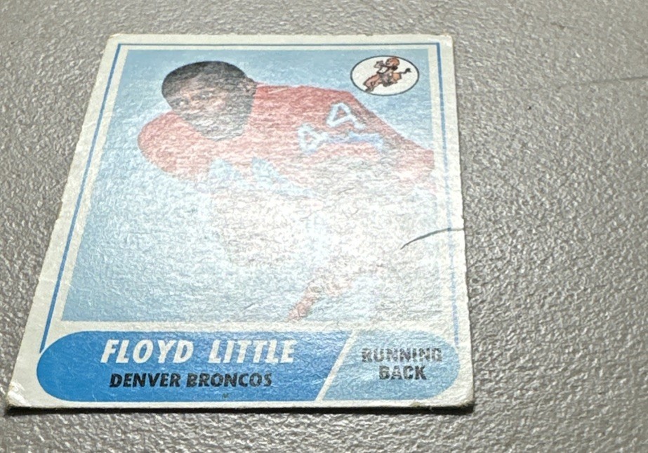 LOT OF 17 FLOYD LITTLE 1960’s-70’s cards #HOF EX-NM. RC Included. (Read ...