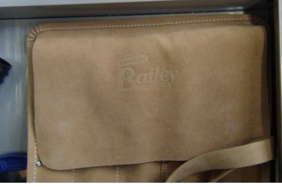 STANLEY BAILEY 5-Piece Wood Chisel Set with Leather Pouch .25"-1.25" | eBay
