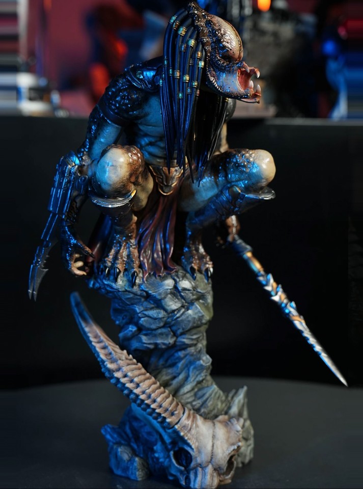 Narin Valozz Hunter Predator Alien Statue 1/4 Painted Figure Model ...